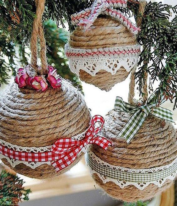 Decoración para una navidad rústica - Todo Bonito